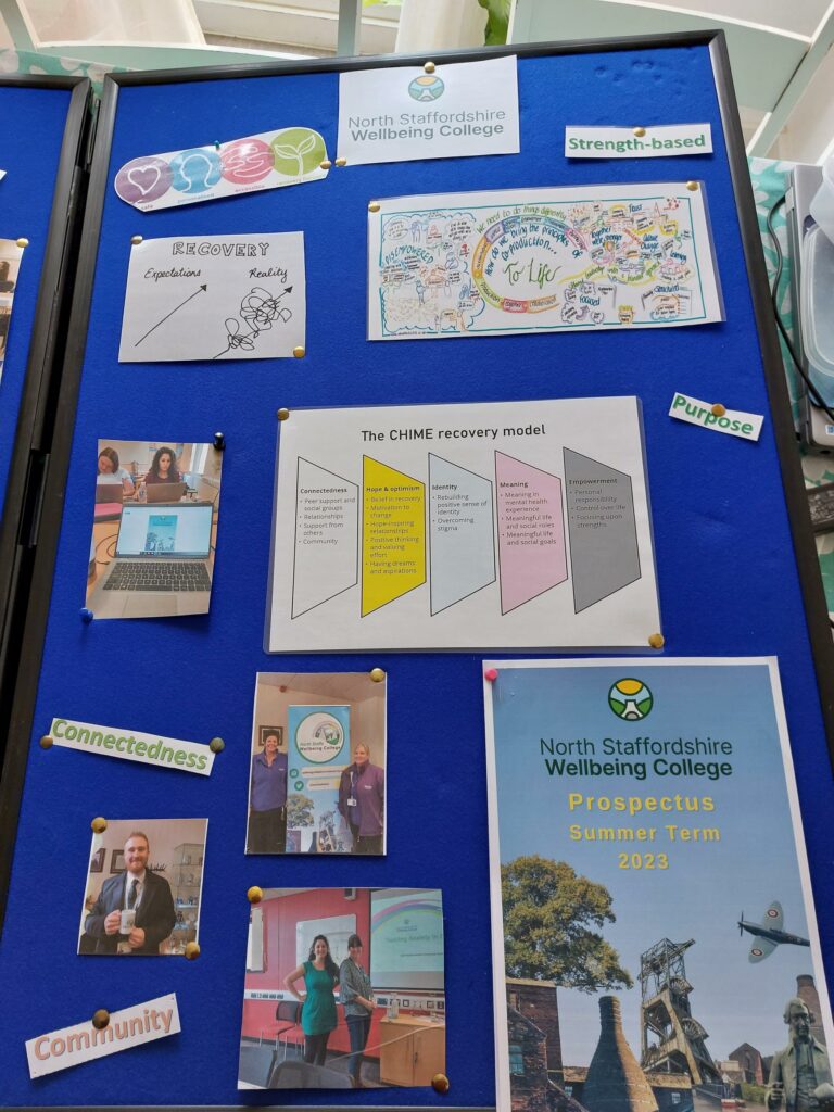 Co-production & Recovery - Wellbeing College